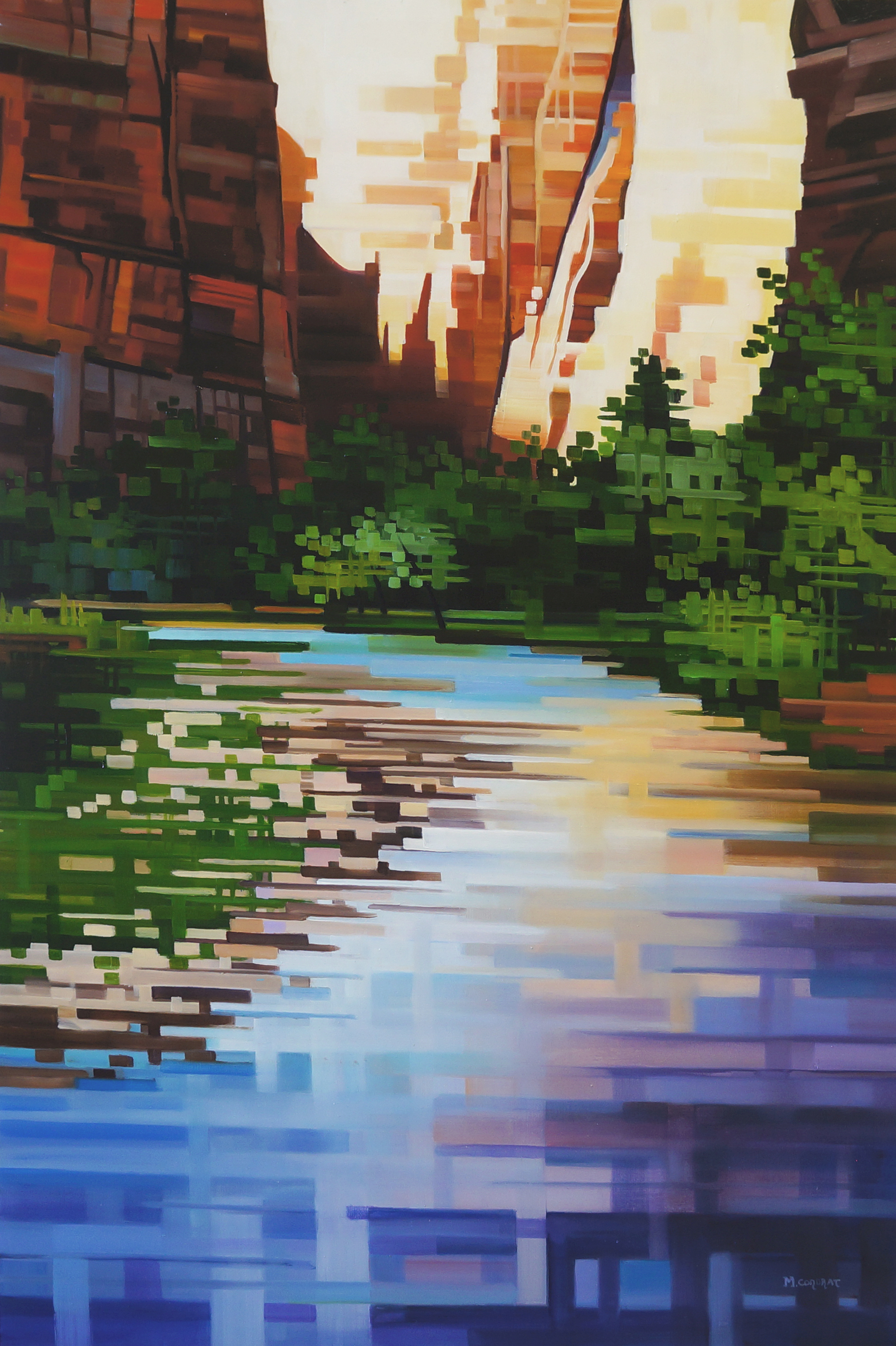 My Favorite Place to Paint: Michelle Condrat in Zion - OutdoorPainter