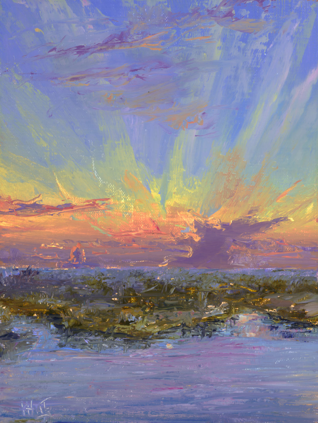The How of Painting Clouds and Sky - OutdoorPainter
