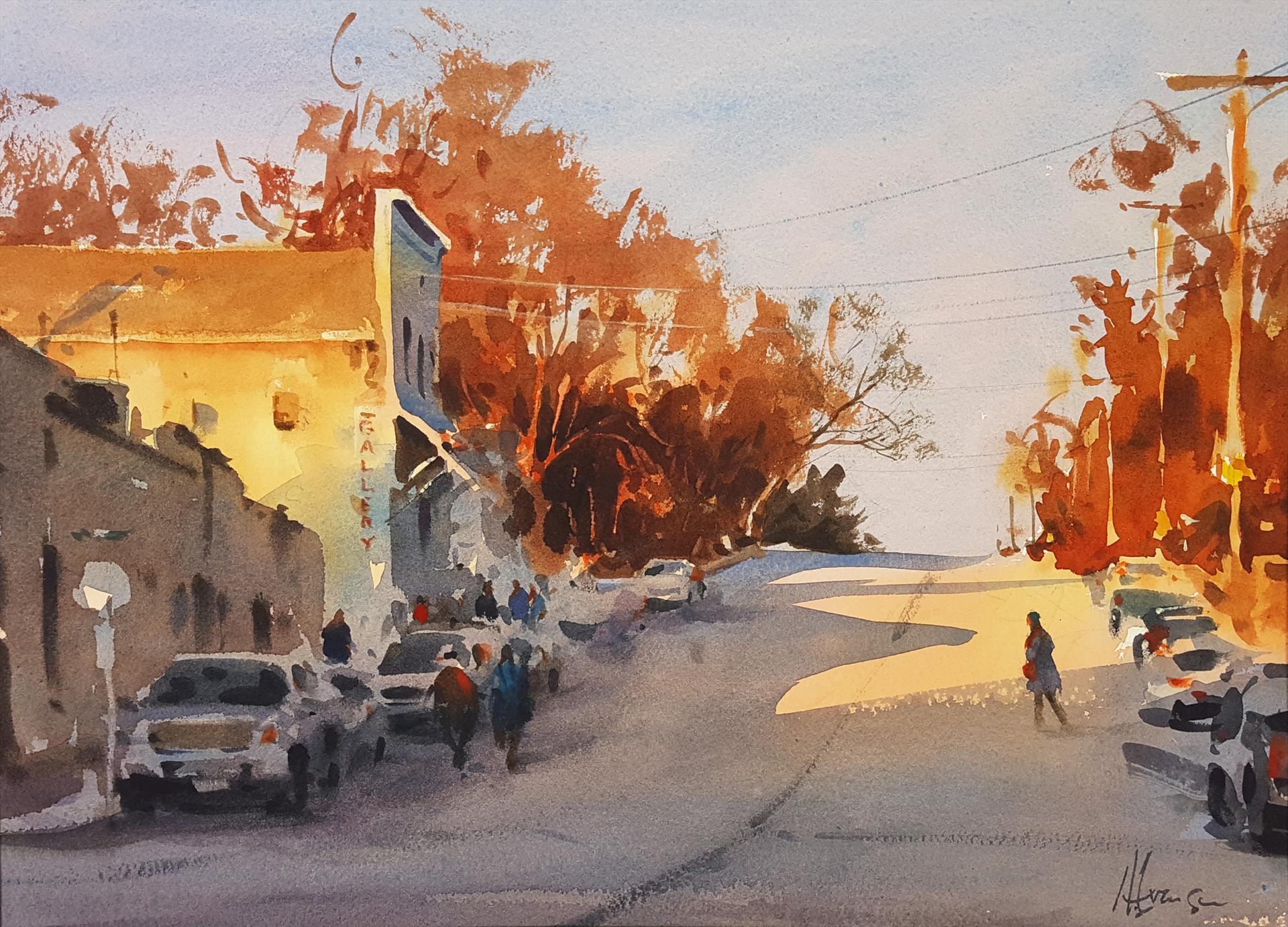 Watercolor Works in Laguna Beach - OutdoorPainter