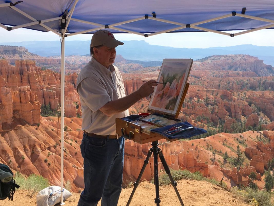 Artists and Kids Paint Bryce Canyon National Park - OutdoorPainter