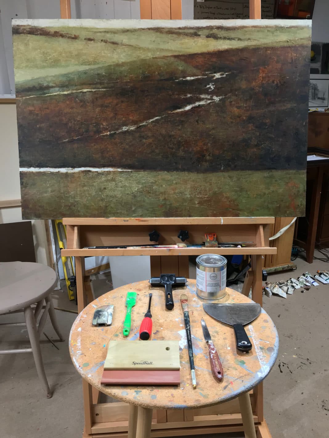 Painting Dreams: Artist Randall Graham on Cold Wax Medium - OutdoorPainter