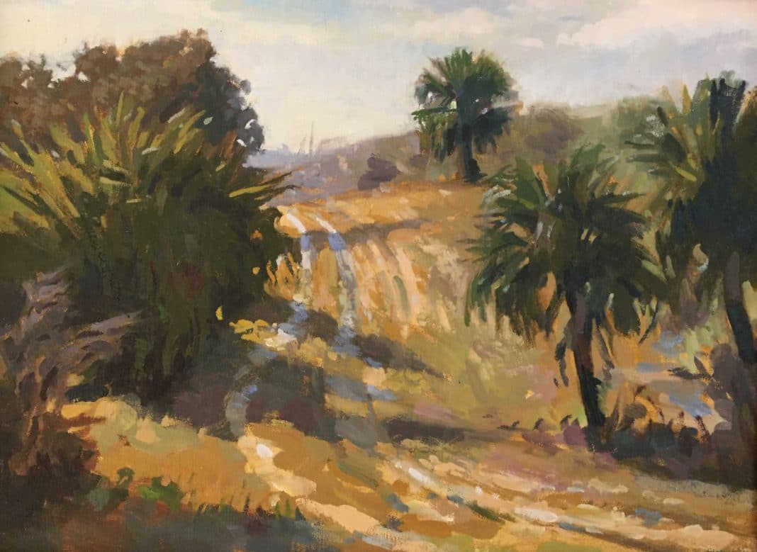 Plein Air Artist Jeff Markowsky on Painting Palm Trees - OutdoorPainter