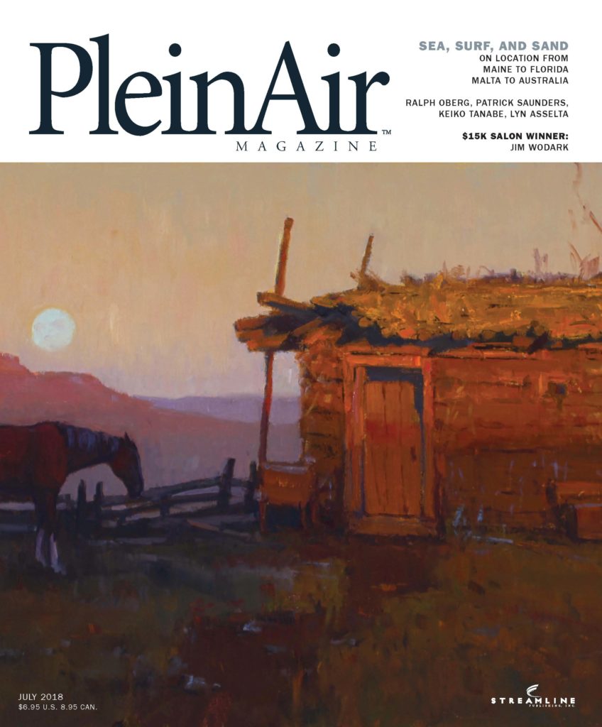 Discover What’s Inside PleinAir Magazine, June/July 2018 - OutdoorPainter