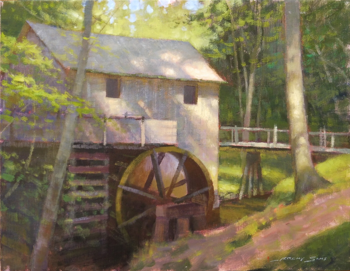 The Life-Like Plein Air Paintings of Jeremy Sams - OutdoorPainter