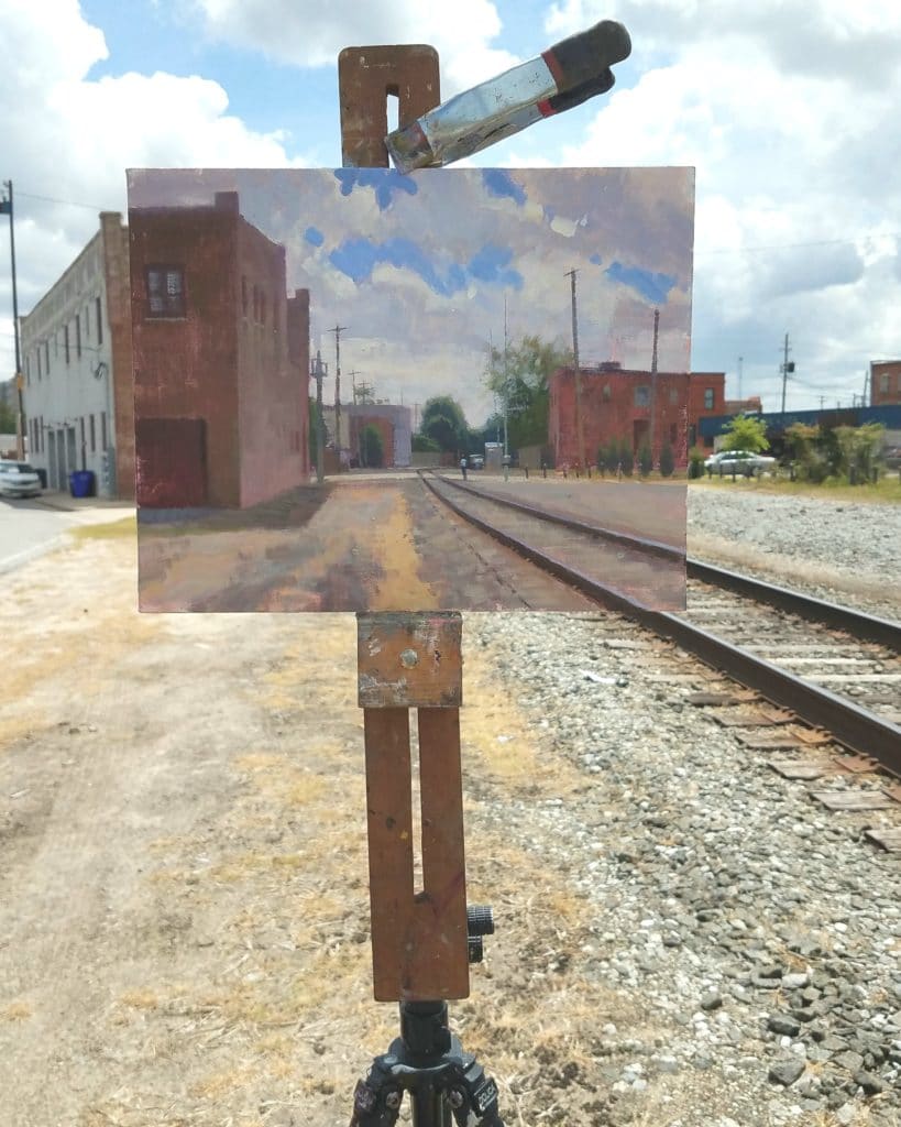 The Life-Like Plein Air Paintings of Jeremy Sams - OutdoorPainter