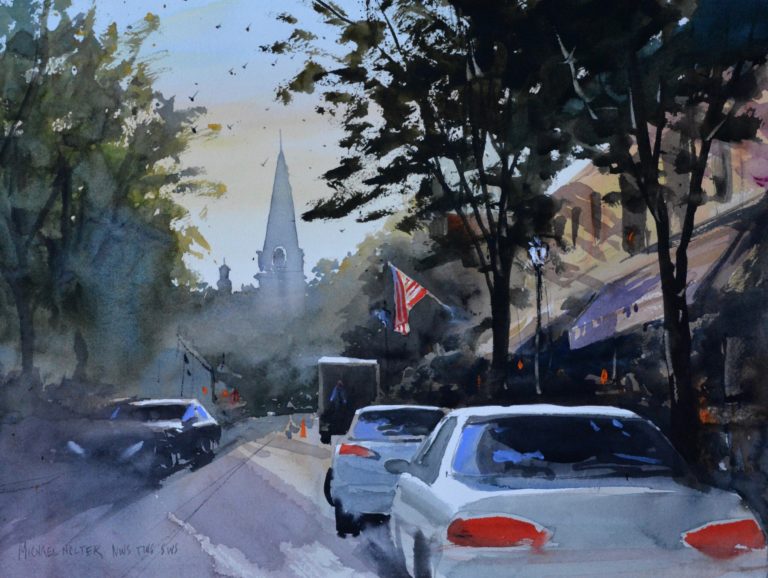 3 Ways to Show Perspective in a Landscape Painting - OutdoorPainter
