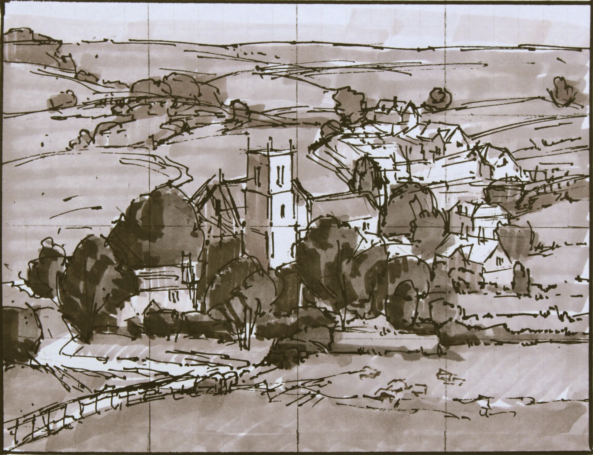 Painting Landscapes: Why Draw? Let’s Just Paint. - OutdoorPainter