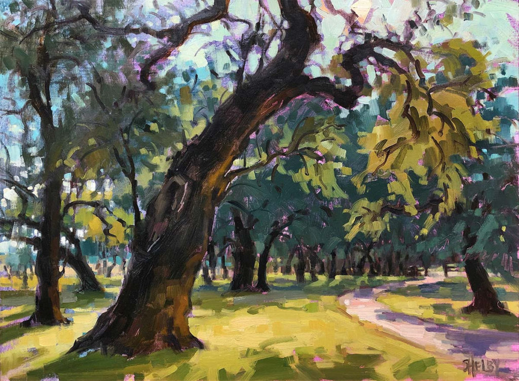 Spotlight on Plein Air Painter Shelby Keefe - OutdoorPainter