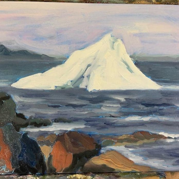 1 Iceberg, 45 Paintings - OutdoorPainter