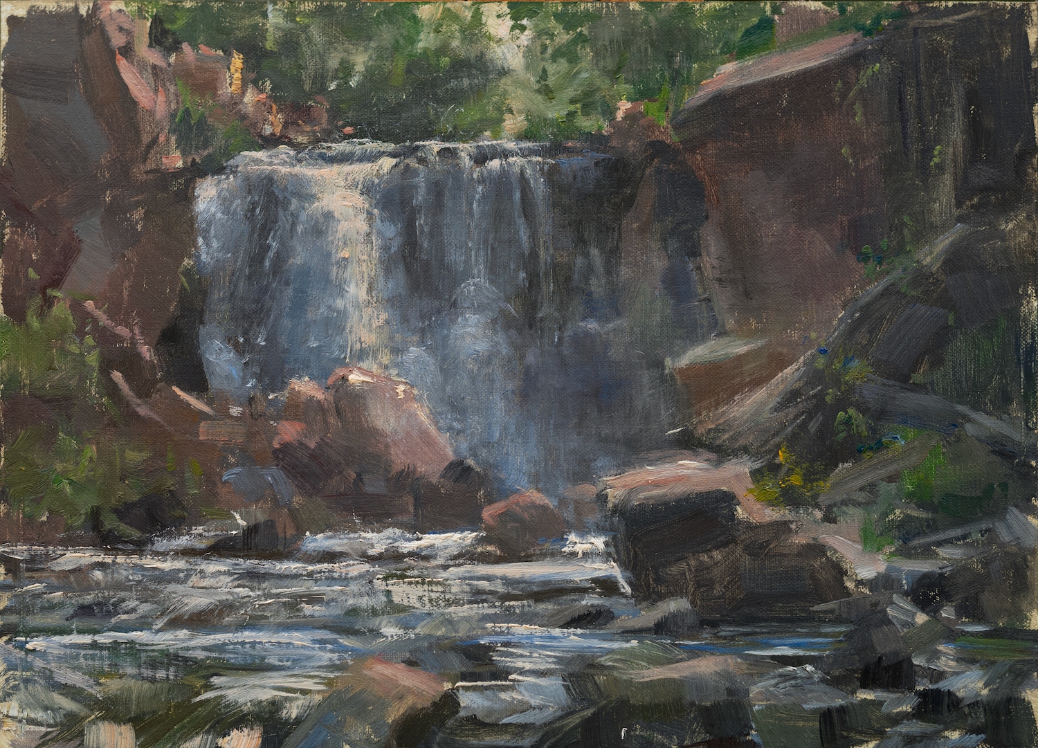 Abandoned to Sunset - OutdoorPainter