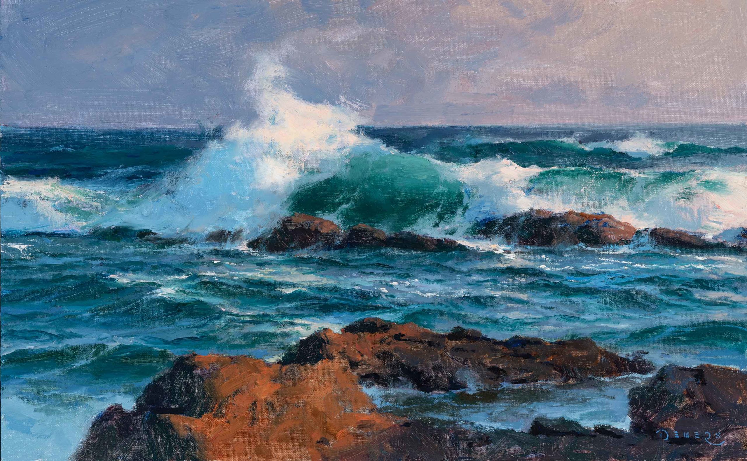 Watch: Seascape Painting Demo - OutdoorPainter