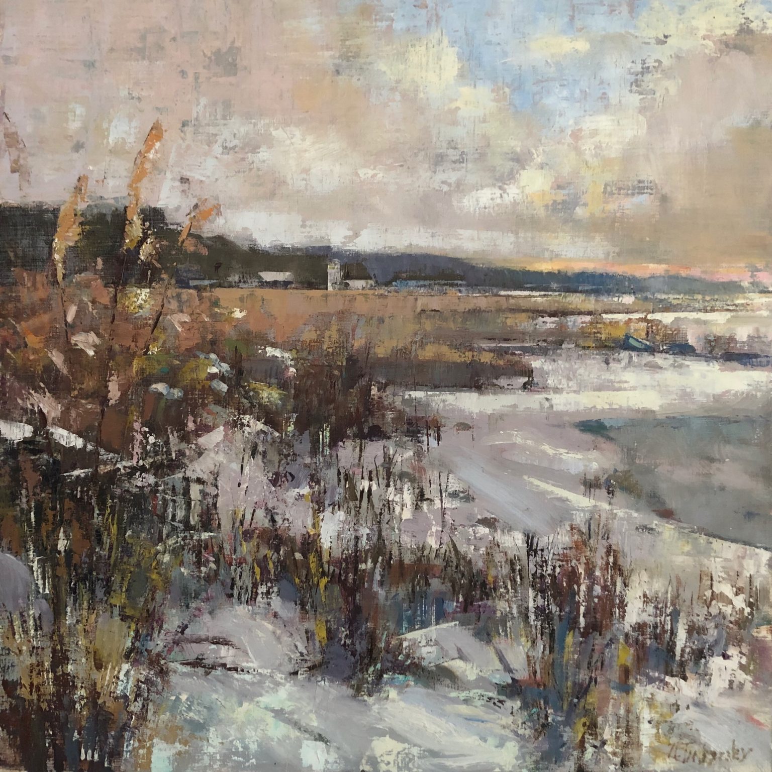 6 Soothing Snowscape Paintings - OutdoorPainter