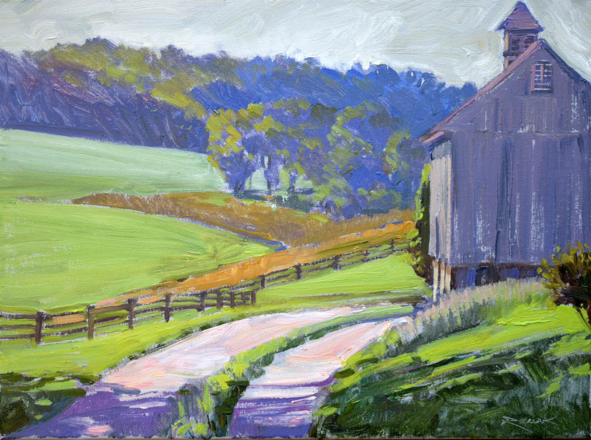 Country Roads: 12 Rural Landscape Paintings - OutdoorPainter