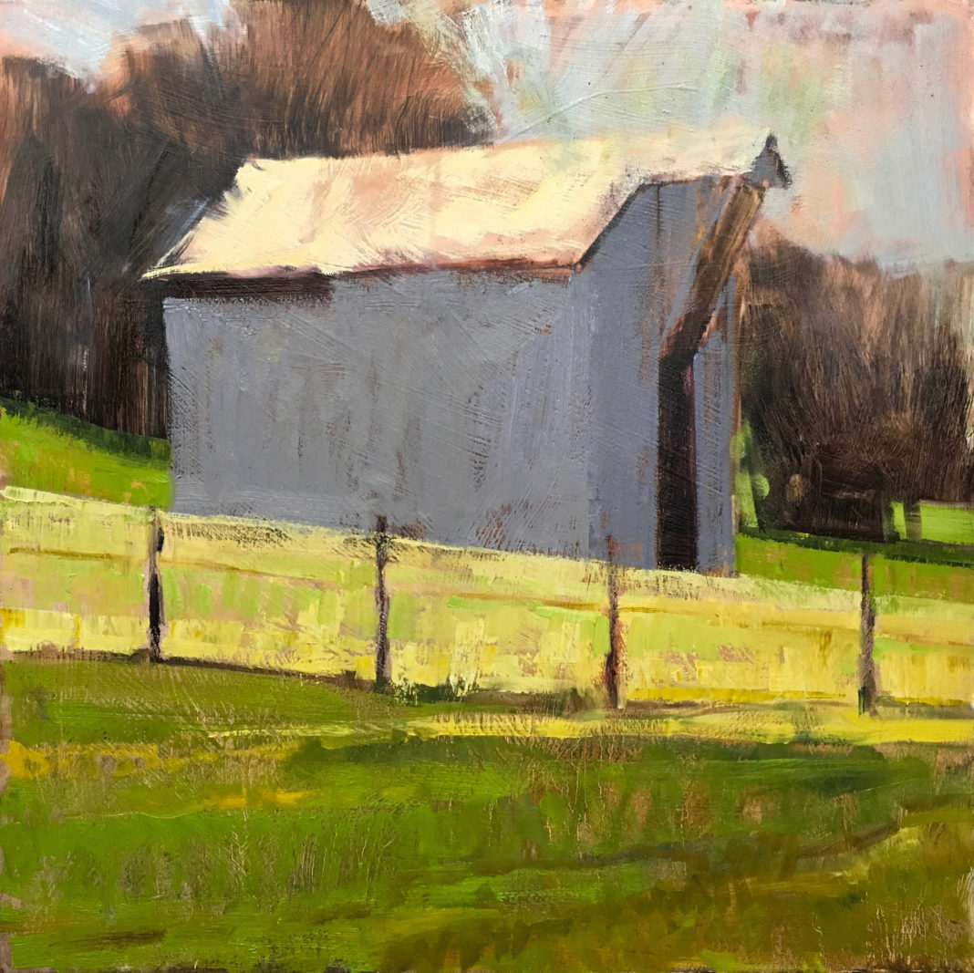 Landscape Painting Demo: Building and Taking Away - OutdoorPainter