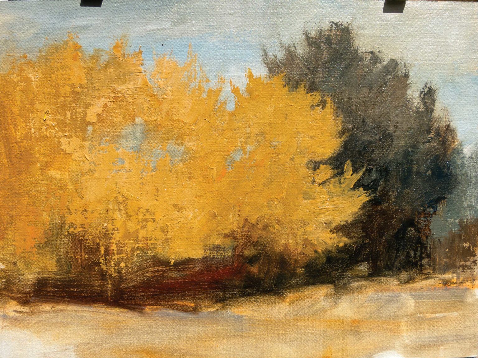Landscape Painting Tutorial: Plotting Points of Interest - OutdoorPainter