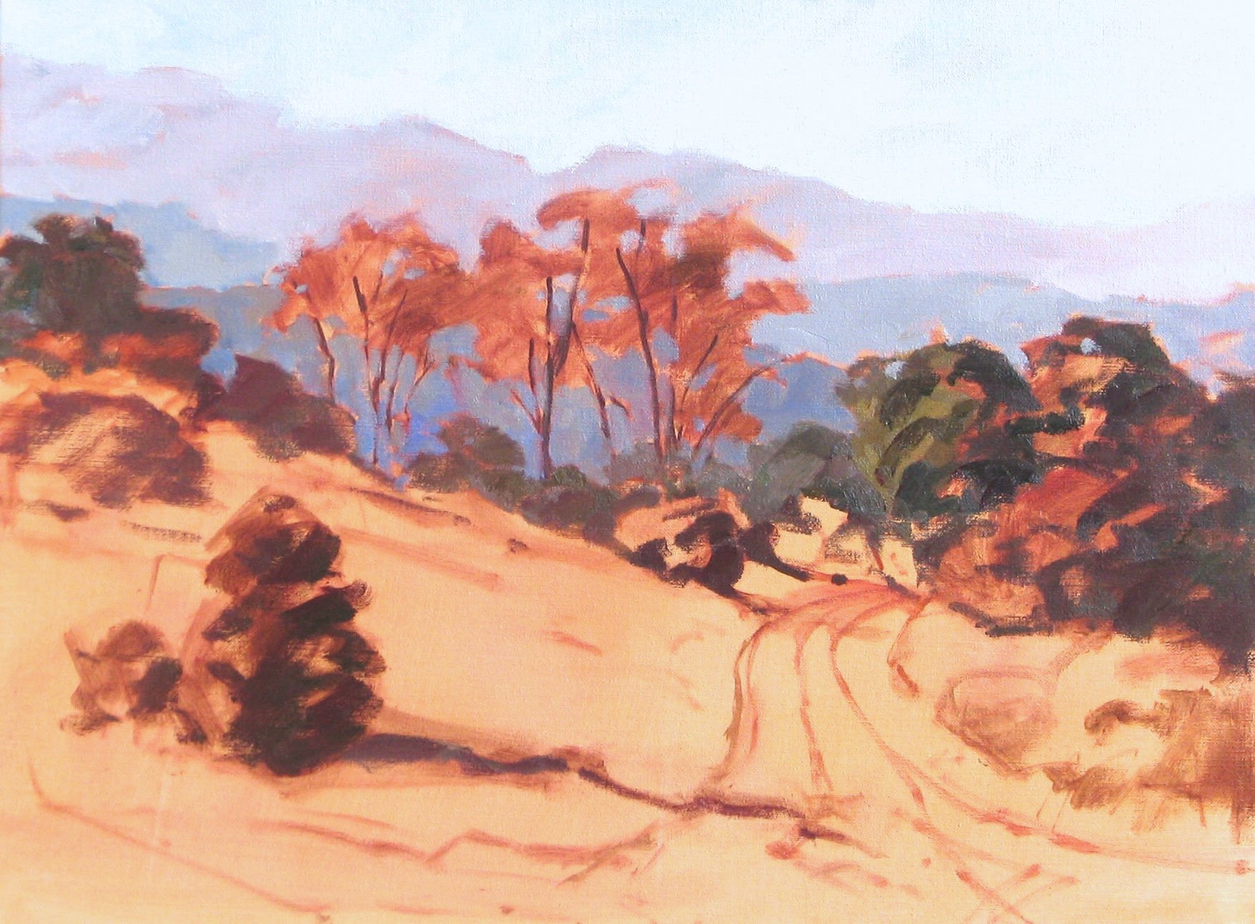 6-Step Landscape Painting Demo: Painting Back to Front - OutdoorPainter