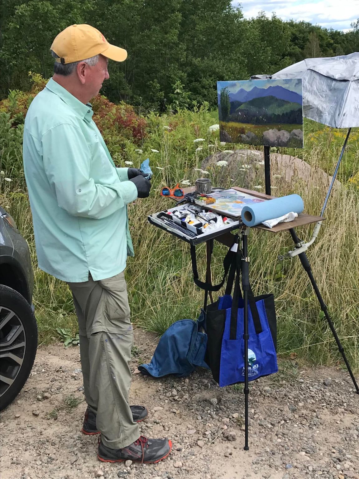 Plein Air Artists en Route to an Island Country - OutdoorPainter
