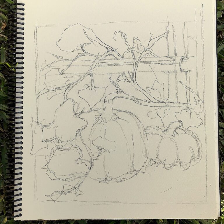 Free Lesson: Negative Painting with Watercolor - OutdoorPainter