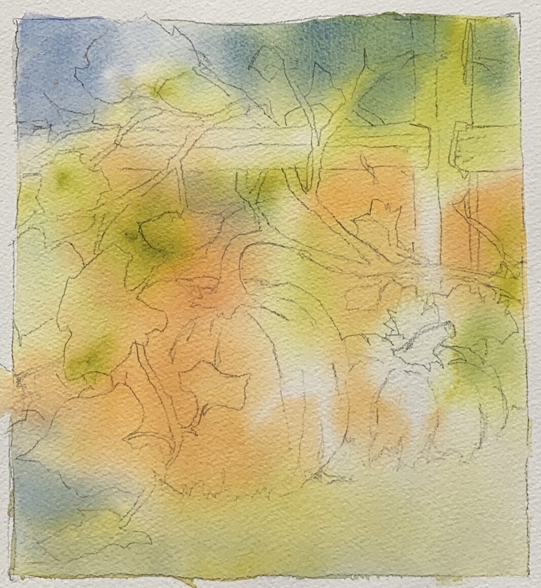 Free Lesson: Negative Painting with Watercolor - OutdoorPainter