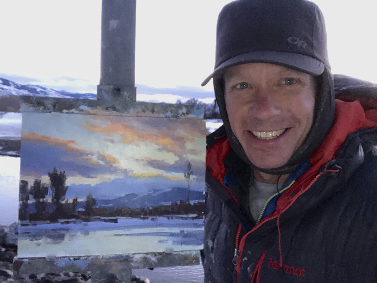 But It's Cold! - OutdoorPainter