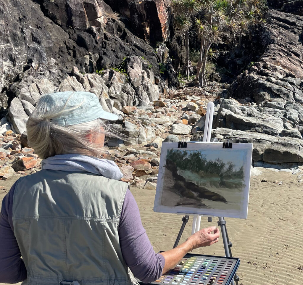 How Plein Air Painting is a "Pool of Peace" - OutdoorPainter