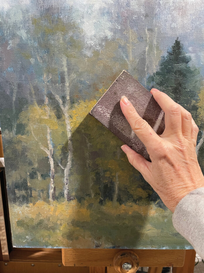 Creating a Soft Effect in a Landscape Painting - OutdoorPainter
