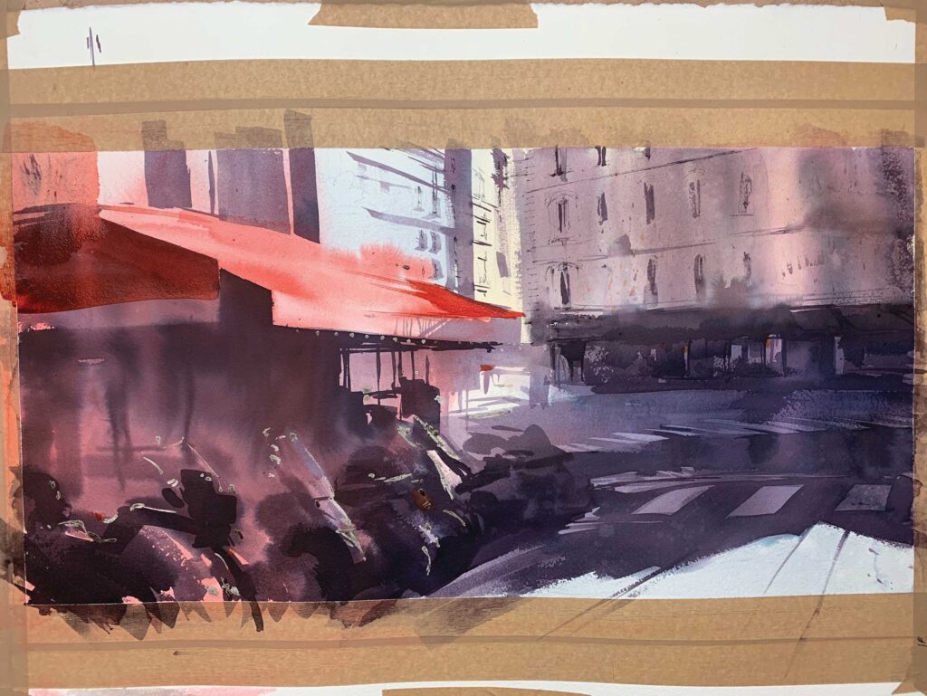 How to Paint a Busy Scene Without Making It Busy - OutdoorPainter