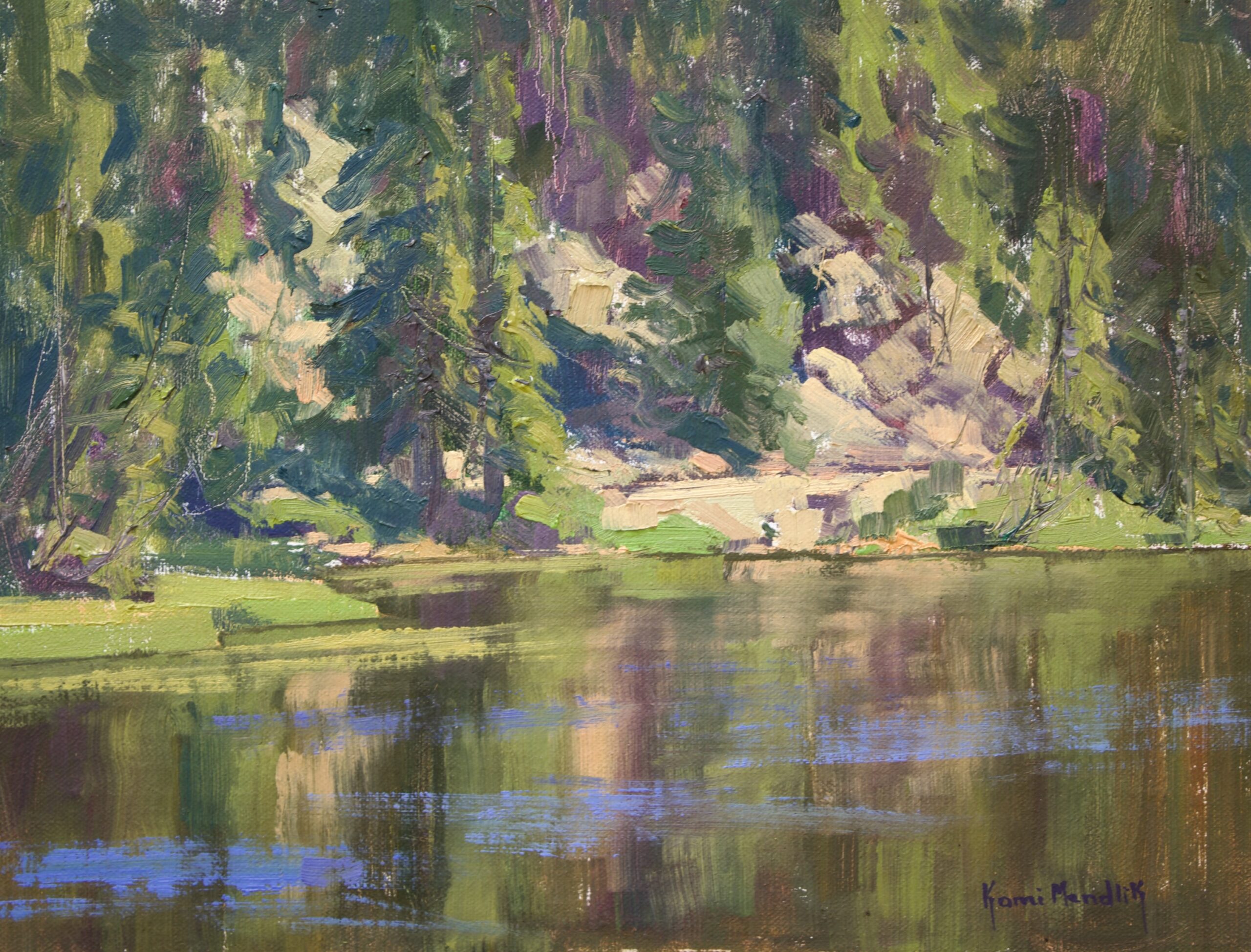 Free Landscape Painting Demonstration: How to Simplify - OutdoorPainter